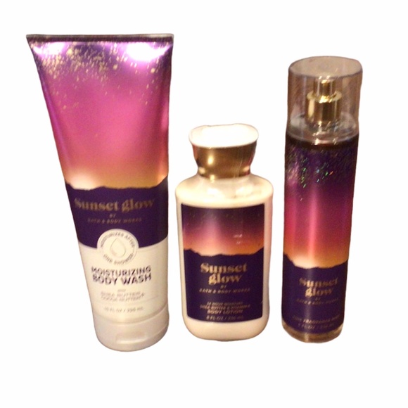 Bath & Body | Bath Body Works Sunset Glow Wash Lotion Mist | Poshmark